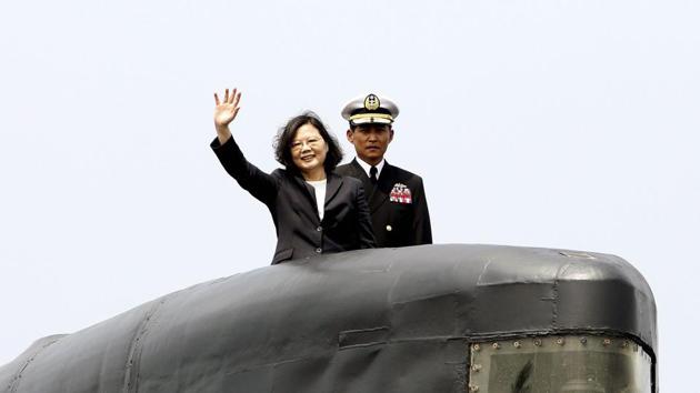 Taiwan to build its own submarine, President vows on visit to 50-year ...