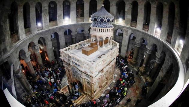 Tomb of Jesus opens for public after restoration | Hindustan Times