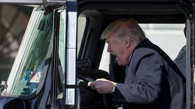 Bizarre fashion to Trump truck driving:Top photos of the week ...