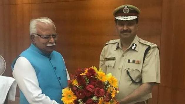 Sandhu is Haryana top cop as govt replaces KP Singh| India News