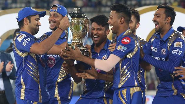 Mumbai Indians celebrate IPL 2017 title in style | Hindustan Times