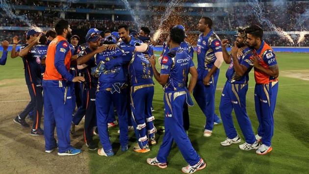 Mumbai Indians celebrate IPL 2017 title in style | Hindustan Times