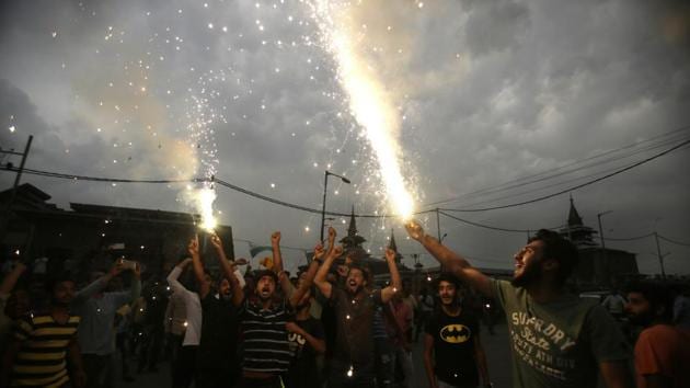 Widespread celebration in Kashmir after Pakistan beats India | Cricket