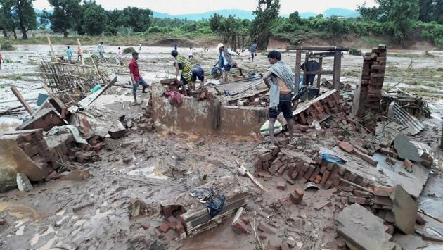Photos: Heavy rain triggers floods in Odisha, hundreds evacuated ...