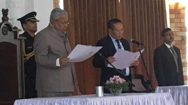 TR Zeliang sworn in as Nagaland CM after Liezietsu fails to prove ...