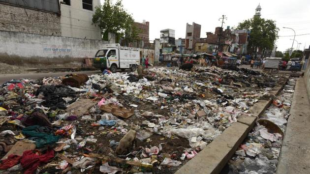 Noida residents raise health concerns as roads, drains are choked with ...