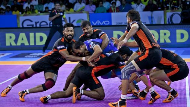U Mumba pip Haryana Steelers in thrilling Pro Kabaddi League clash | Hindustan Times
