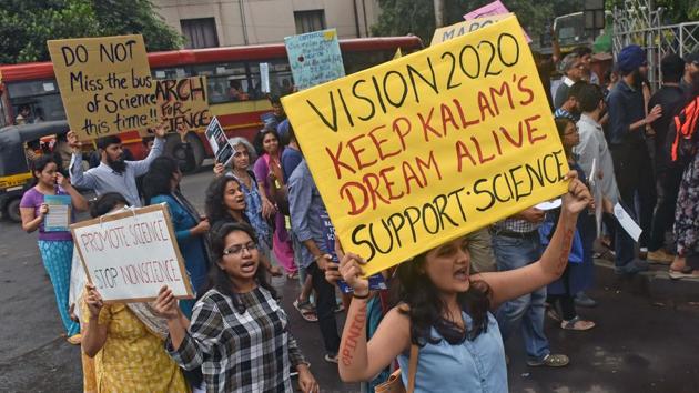 Pune students organise ‘March for Science’ against psuedo-science and ...