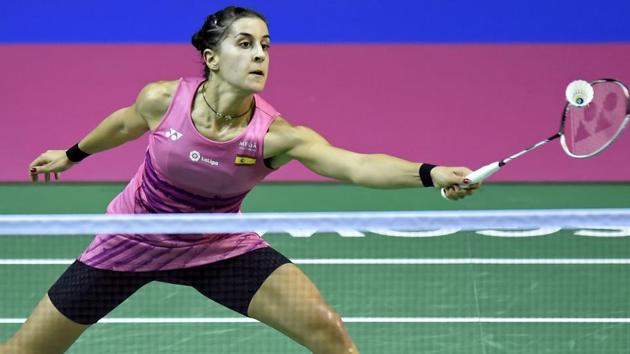World Badminton Championships: Holders Carolina Marin, Chen Long reach ...