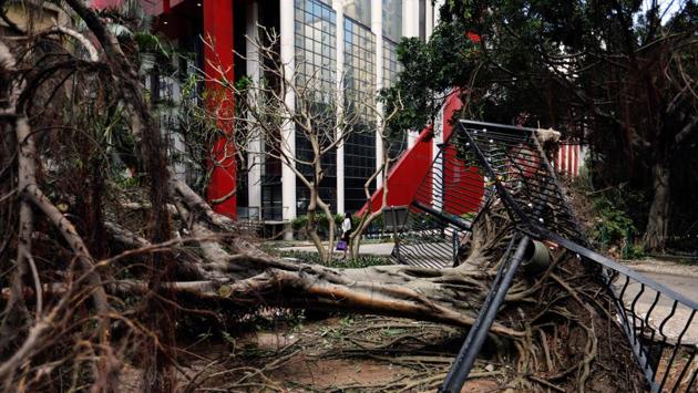 Photos: Typhoon Hato ravages Macau, worst storm since 1968 | Hindustan ...