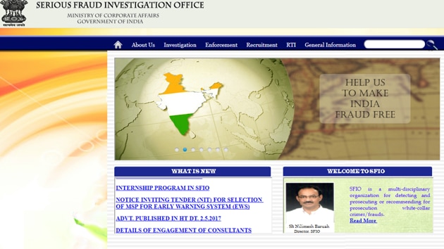 Now, SFIO has powers to arrest people for violations of companies law ...