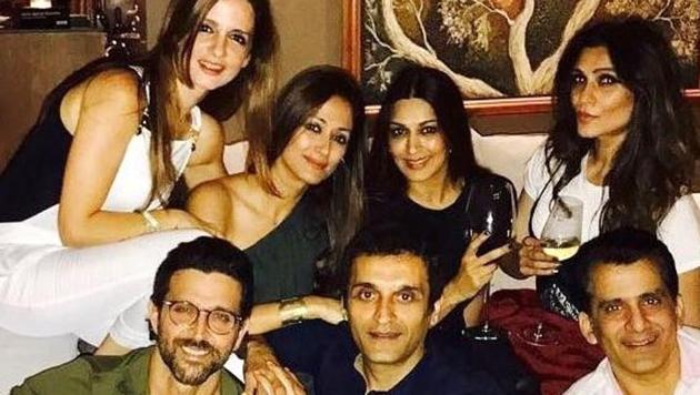 Hrithik Roshan, ex-wife Sussanne Khan seen together at friend’s ...