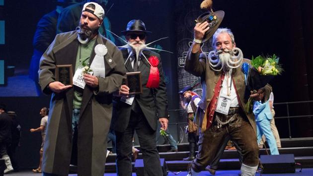 Photos| Hairiest men face off at World Beard and Moustache Championship ...