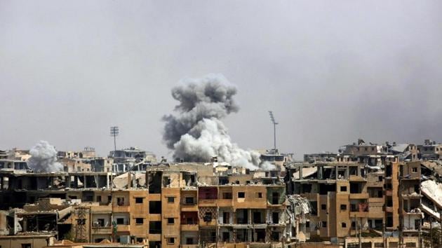 Israeli air raid on military position kills two, says Syrian army ...