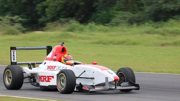 Young Arya Singh showcases skills at National Racing Championship ...