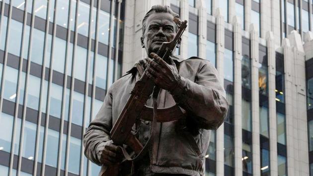 Photos: Russia commemorates Mikhail Kalashnikov, creator of the AK-47 ...