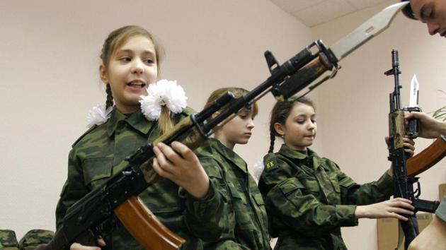 Photos: Russia commemorates Mikhail Kalashnikov, creator of the AK-47 ...