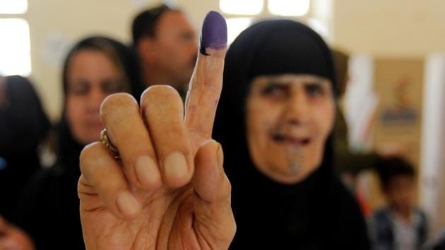 Photos: Iraqi Kurds vote in independence referendum defying Baghdad ...