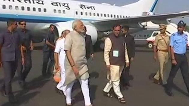 Narendra Modi arrives in Gujarat: PM’s schedule for the two-day visit ...