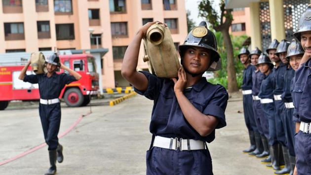 Photos: Mumbai’s women firefighters blaze through gender-divide ...