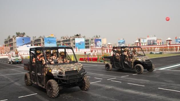 ITBP unveils mechanised column for deployment on China border| India News