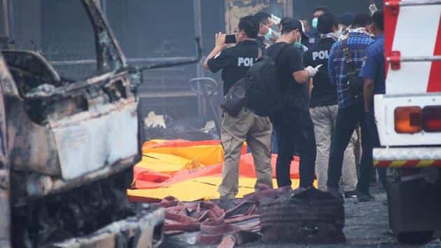 23 killed, 43 injured in fire at fireworks factory in Indonesia: Police ...