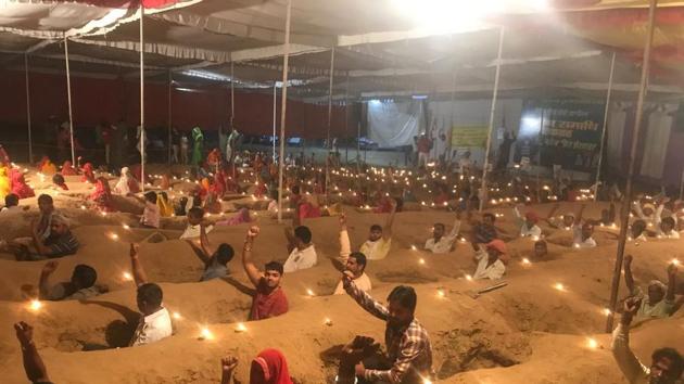 Farmers end pit protest after JDA agrees on fresh land survey ...