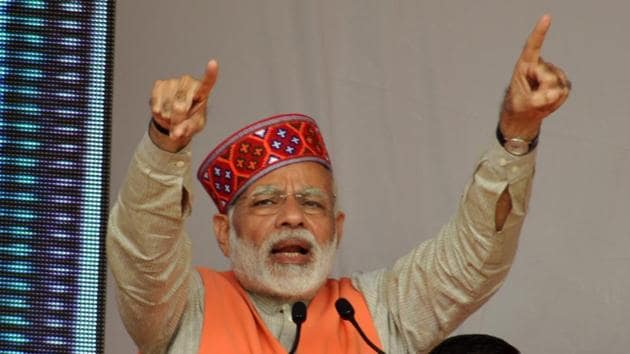 Congress a laughing club, says Modi in Himachal | Hindustan Times