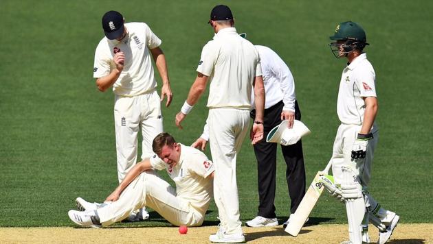 Jake Ball suffers injury as England take lead over CA XI in Ashes warm ...