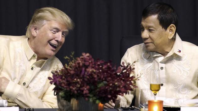 Philippine’s Duterte sings at Trump’s request: ‘You are the light in my ...