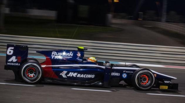 Arjun Maini tops Formula 2 practice time sheets in Abu Dhabi ...