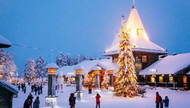 Christmas is coming. Take a sneak peek inside the magical Santa Claus ...