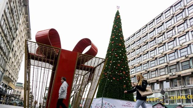 Christmas tree worth 83,000 euros sparks outrage in Belgrade | World News
