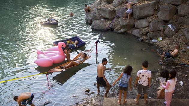 Photos: Israel’s lingering drought threatens biblical holy waters ...