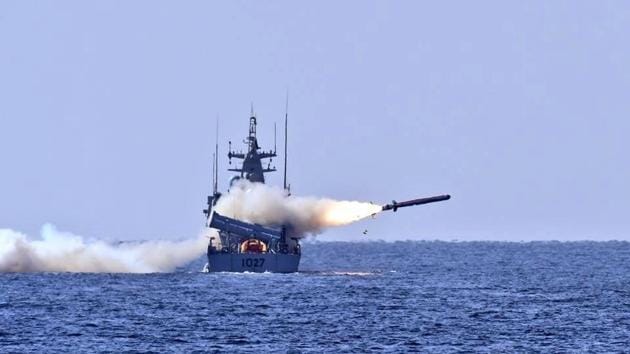 Pakistan test-fires naval cruise missile ‘Harba’ | World News