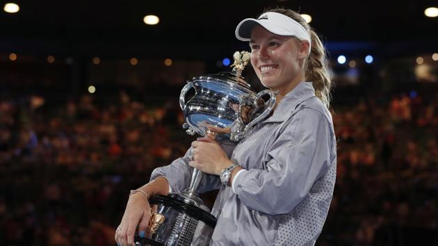 Australian Open: Caroline Wozniacki beats Simona Halep to win maiden ...