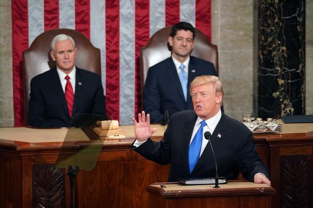 Trump talks immigration, terror and trade in State of the Union address ...
