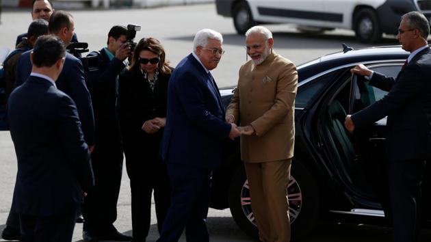 PM Narendra Modi arrives in Palestine on a historic visit | Latest News ...