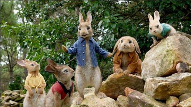 Sony had to apologise because Peter Rabbit shows rabbits pelting ...