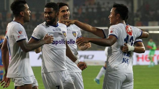 ISL 2017-18: Chennaiyin FC inch closer to playoff spot after win vs FC Goa | Football News