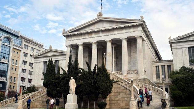 Photos: At 100, Greece library makes a historic trip to Athens ...