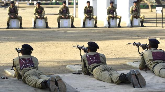 Photos: At Rajasthan’s Deoli, CISF jawans train to secure Delhi Metro ...