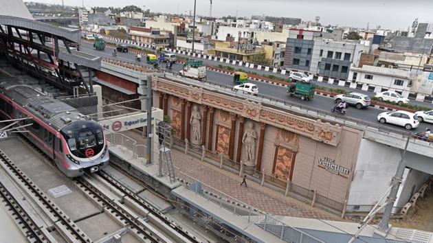 Photos: Delhi Metro Pink Line connecting DU’s north-south campuses ...