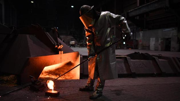 Photos: The making of steel, from iron ore to tough metal | Hindustan Times