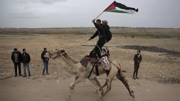 Photos: Great March of Return protests at Gaza-Israel border continue ...
