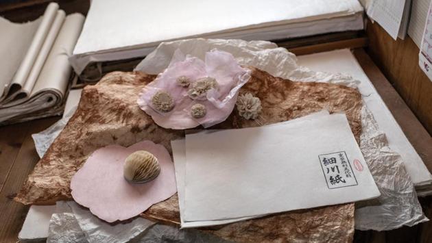 Photos: Making traditional washi paper in Japan | Hindustan Times