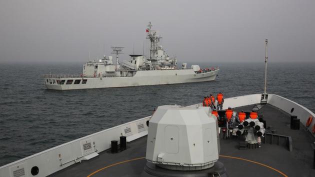 China stages maritime exercise in South China Sea as US nuclear carrier ...