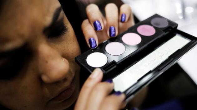 Photos: Boosting self-image with makeup courses for blind Brazilian ...