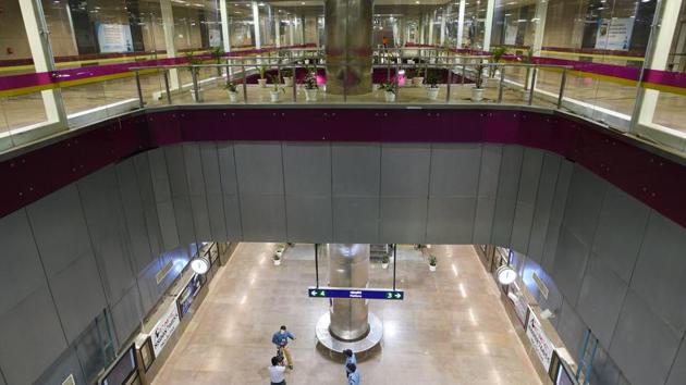 Photos: Delhi Metro’s Magenta line geared for full operations from next ...