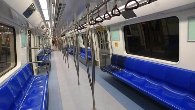Photos: Delhi Metro’s Magenta line geared for full operations from next ...